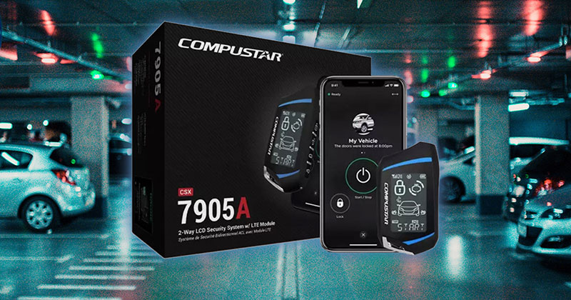 Product Spotlight Compustar CSX7905 A Premium Car Alarm System - Speed ...
